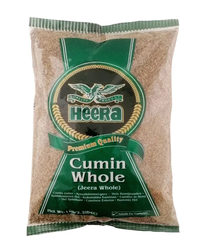 HEERA 孜然粒 1kg | HEERA Cumin Whole Jeera Whole 1kg | Golden Crop B2B